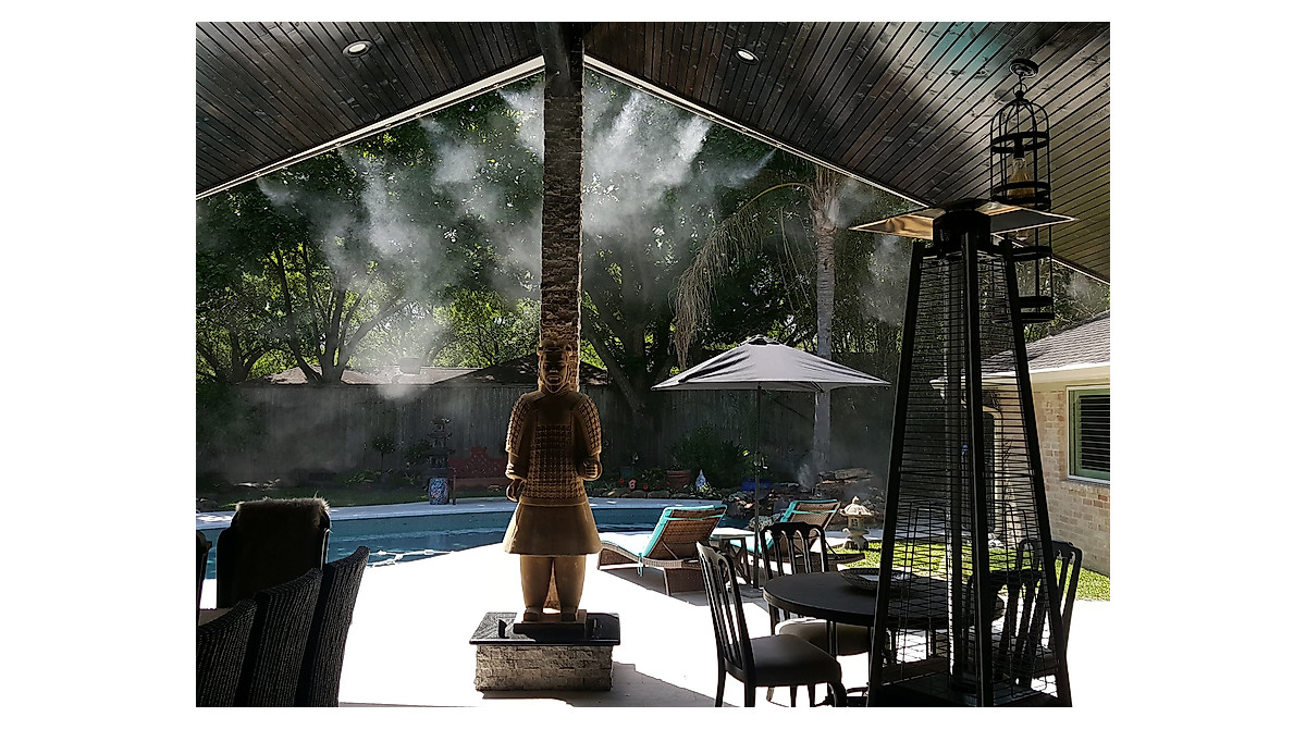 High Pressure Misting System - DIY Cooling Solution