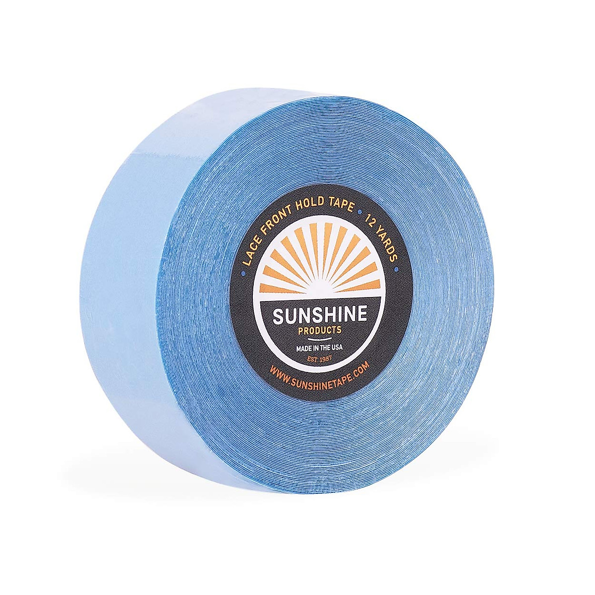 Lace Front Hold Wig Adhesive Tape Roll, Hair Replacement Toupee Tape (1" x 12 yds)