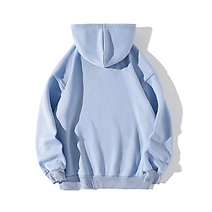SOLY HUX Women Casual Fashion California Hoodie Los Angeles Pullover Drawstring Graphic Sweatshirt Blue S