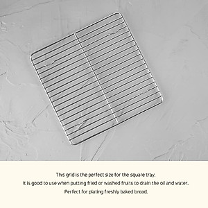 Stainless Steel Square Grid for Square Tray from Korea