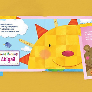 I See Me! Hello World! - Personalized Children's Story (Pink Board Story 6.5" x6.5)