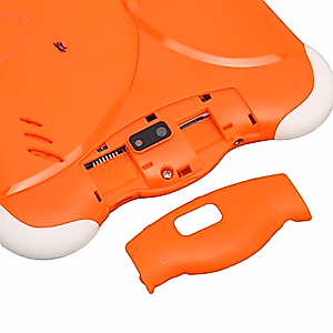 Naroote WiFi Kids Tablet, Orange Eye Protection Kids Tablet 7 Inch 1280x800 for Watching TV (US Plug)