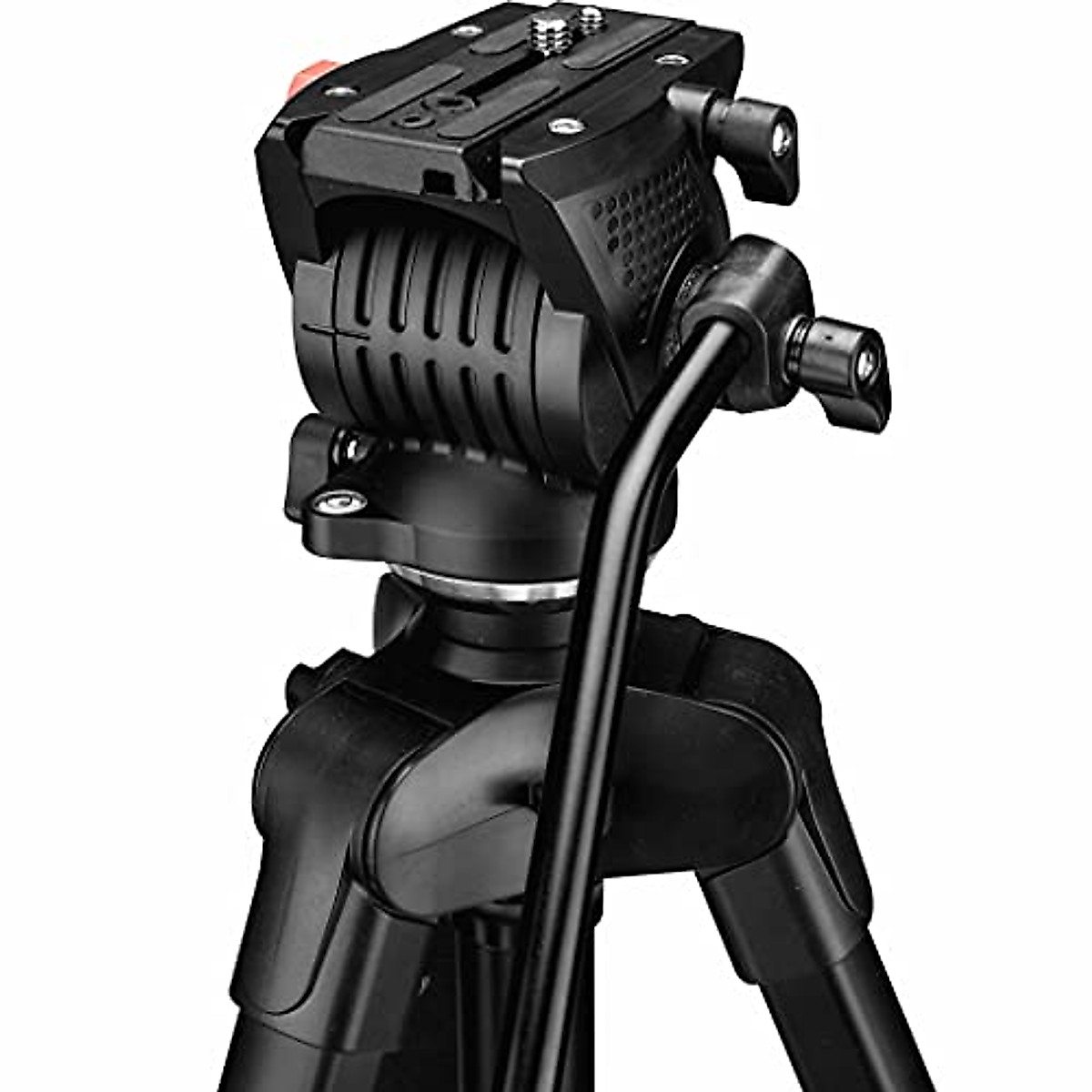 Barska AF13650 Professional Tripod with Fluid Head & Carrying Case for Spotting Scopes, Binoculars, Cameras, etc