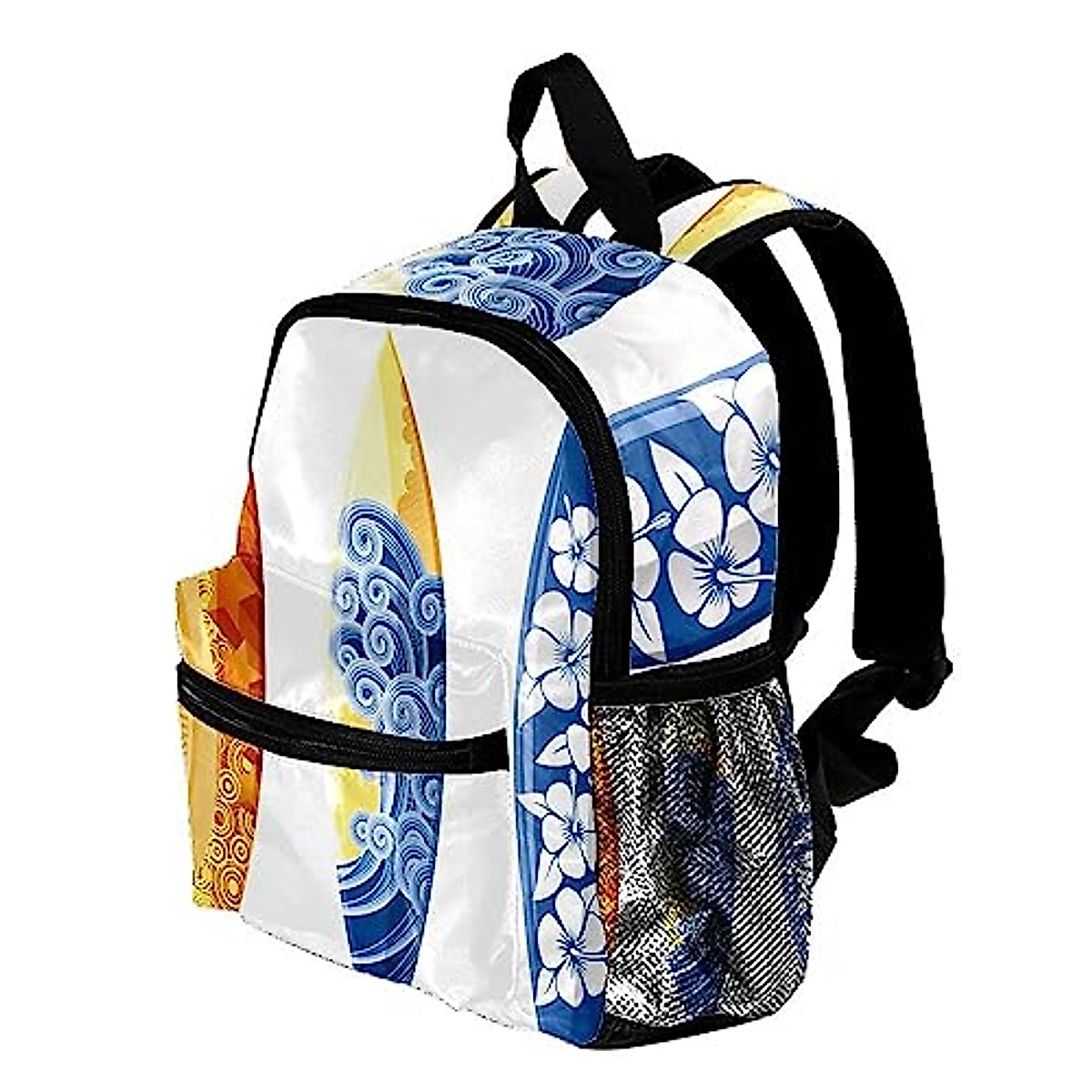 suojapuku Small Backpack,Mini Backpack Lightweight Backpack,surfboard Printing Small Daypack Travel Rucksack