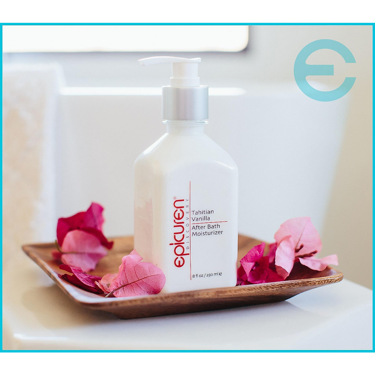 Epicuren Discovery Tahitian Vanilla After Bath Body Moisturizer, 8 oz.