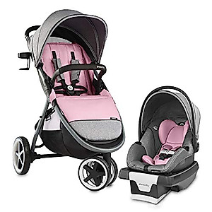 Evenflo Gold SensorSafe Verge3 Smart Travel System, Opal