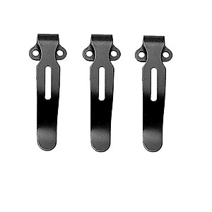 3Pcs Black Deep Carry Pocket Knife Clip Accessories Attachments for Benchmade 535 940 943 941 560 556