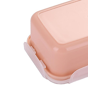 HarmonyBliss Rectangular Airtight Mini Food Storage Container Clear Lid Small Plastic Box Organizer Refrigerator Kitchen Pantry Essentials Compact Portable