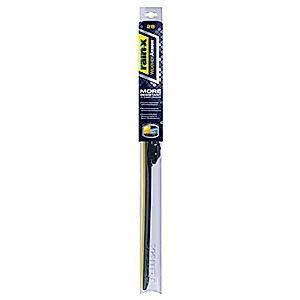 Rain-X 830228 WeatherArmor Beam Wiper Blades, 28 Inch Windshield Wipers (Pack of 1), Automotive Replacement Windshield Wiper Blades With Industrial Grade Synthetic Rubber Squeegee