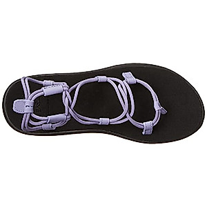Teva Women's Voya Infinity Sandal, Purple Impression, 7