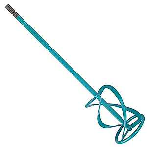 COLLOMIX Concrete Mixing Paddle - MK Series 5.3" Mud Mixer Drill Bit also for Mortar, Plaster and Highly-Viscous Materials & HEXAFIX connection - MK140HF