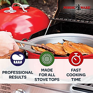 Nordic Ware 36556 Kettle Smoker, Red