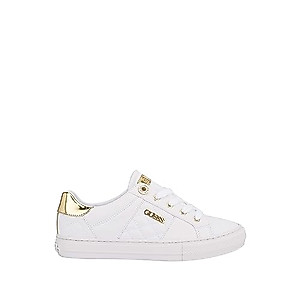 Guess Women's Loven Sneaker, White, 10