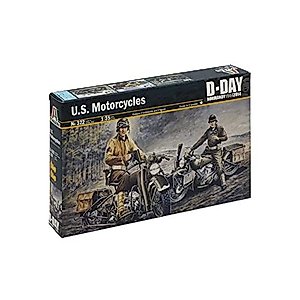 Italeri 1: 35 U.S. Motorcycles WWII 0322S