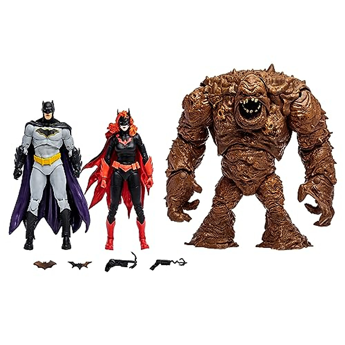 McFarlane Toys - DC Multiverse Clayface Batman & Batwoman 3pk, Gold Label, Amazon Exclusive