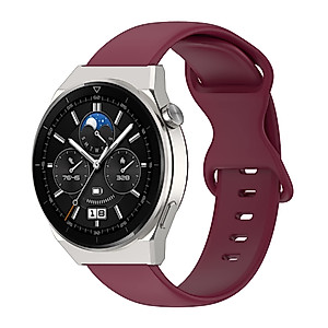 NineHorse Watch Strap Compatible with Iaret/WZWNEER/DXPICR/Wwzzey/MVEFOIT P42B Y20GTA Smart Watch Bands,Soft Silicone Wristband Quick Release Replacement Watch Band for MVEFOIT Smartwatch Accessories