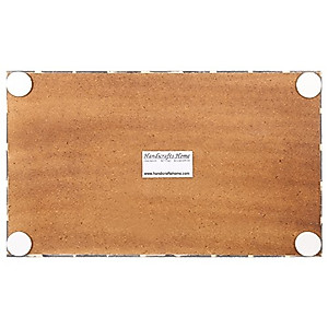 Decorative Guest Hand Towel Storage Tray Dispenser, Sturdy Holder for Disposable Paper Napkins - Bathroom Vanity Countertop Organization - 10x6 Inches, Grey-White, Gifts for Mom