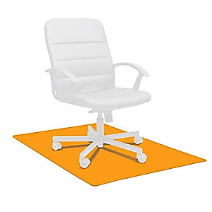Amazon Basics Vinyl Office Chair Mat for Hard Floors, 47 x 59 Inches, Clear