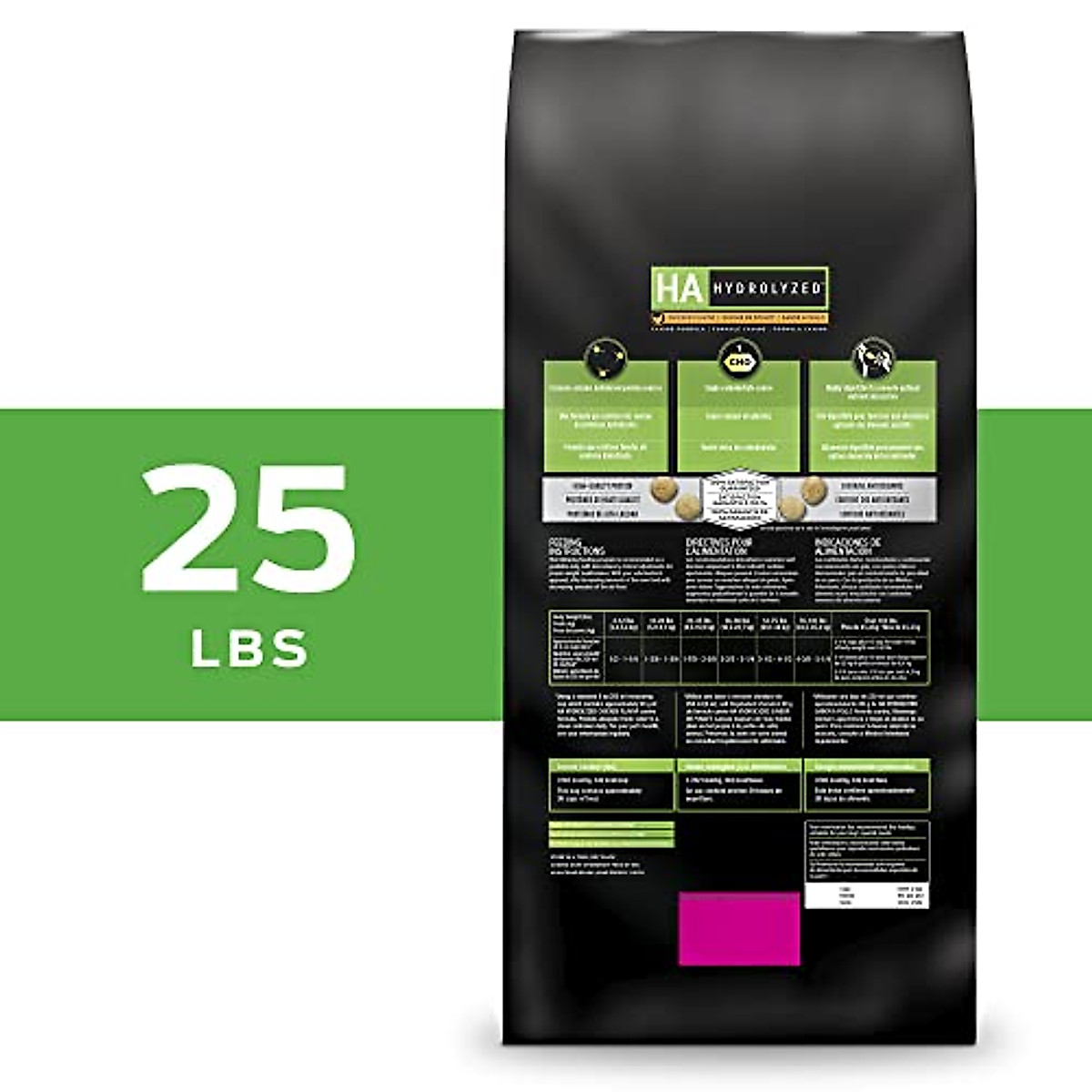 Purina Pro Plan Veterinary Diets HA Hydrolyzed Chicken Flavor Canine Formula Dry Dog Food - 25 lb. Bag