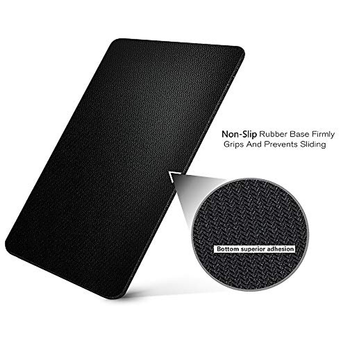 Wknoon Gaming Mouse Pad Custom, Begin Each Day with A Grateful Heart Quotes Rustic Turquoise Wood Design, Inspirational Bible Verse Scripture Quote Mouse Pads