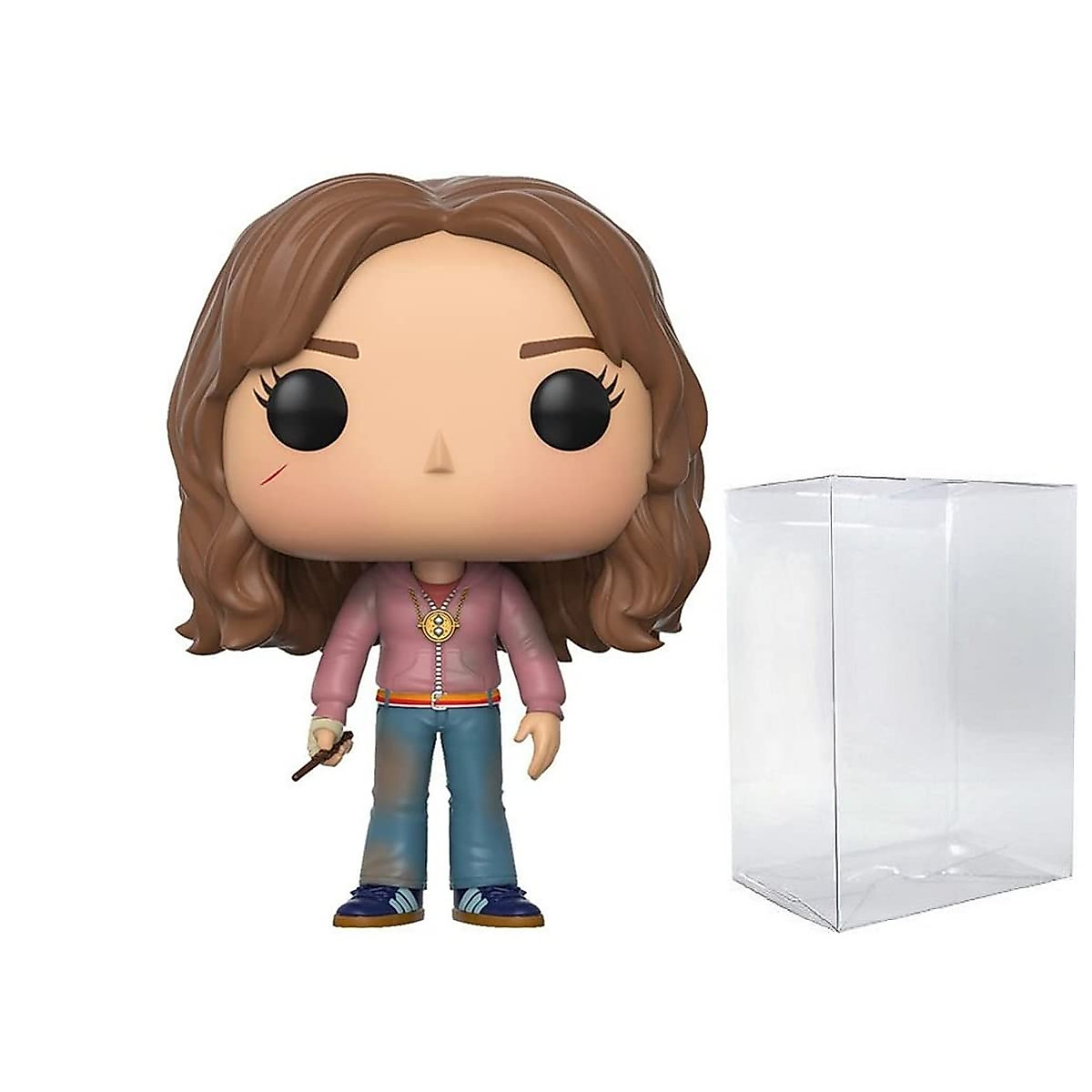 HARRY POTTER - Hermione Granger with Time Turner Funko Pop! Vinyl Figure (Bundled with Compatible Pop Box Protector Case)