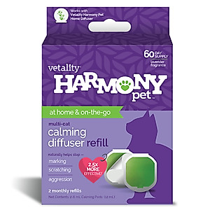 Vetality Harmony Pet Calming Home Diffuser Refills for Cats 2ct