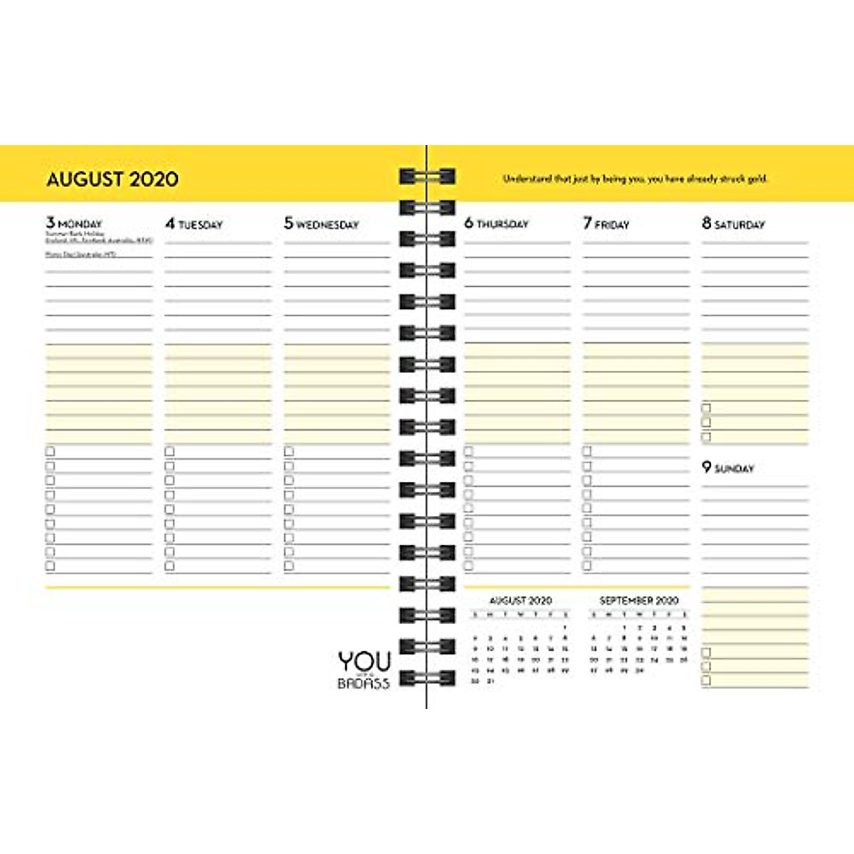 You Are a Badass 17-Month 2020-2021 Monthly/Weekly Planning Calendar: Deluxe Organizer (August 2020-December 2021)