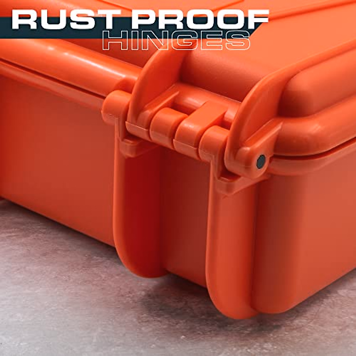 Seahorse 120 Heavy Duty Protective Dry Box Case With Accuform Foam - TSA Approved/Mil Spec / IP67 Waterproof/USA Made for Cameras, Action Cameras, Ammo, First Aid Kits