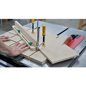 MICROJIG Matchfit DVC-538K2+DV-HK4.5K2-VP Dovetail Clamps (2-Pack) With Matchfit Variety Hardware Pack