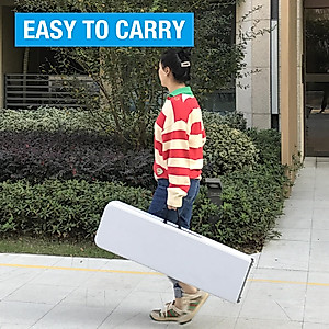 deaciber 2PCS 6ft Folding Benches Heavy Duty for Garden Picnic BBQ Party Camping Dining Seat