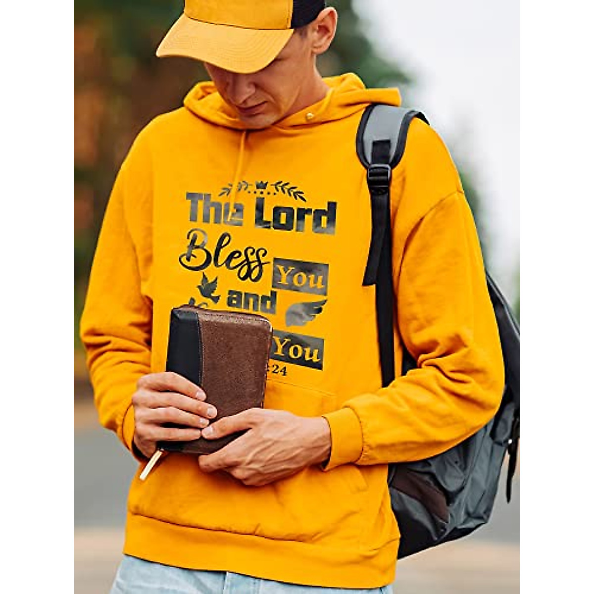 Laumoi Iron on Decals for Clothing Iron on Transfers for T Shirt HTV Heat Transfer Iron on Patches Bible Verse Jesus Inspirational Quote Sticker Applique for Hat Jacket DIY Craft (6 Pcs, Faith)