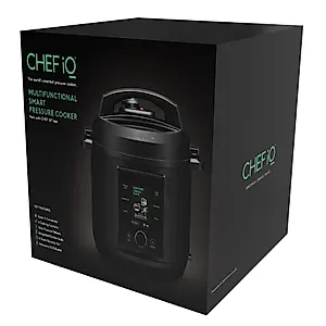 CHEF iQ Pressure Cooker with WiFi and Built-in Scale - Easy-to-Use 10-in-1 Multicooker with 1000+ Guided Recipes - Instant Meals for Foodies - 6 Quart - Family Size