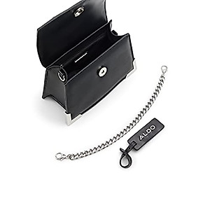 ALDO Women's Pythonia Top Handle Bag, Other Black