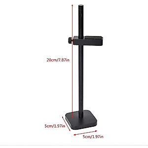 nkomax Graphics Card GPU Brace Support, Video Card Sag Holder Bracket, GPU Stand, Anodized Aerospace Aluminum (Black)