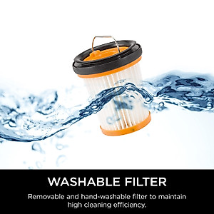 Shark WANDVAC Cordless Hand Vac Lightweight and Portable at 1.4 lbs. with Powerful Suction, Charging Dock, One-Touch Empty for Car & Home, Cove (Renewed)