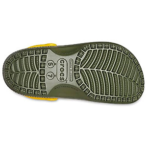 Crocs Unisex Classic United States Military Clogs, Army, 11 US Men