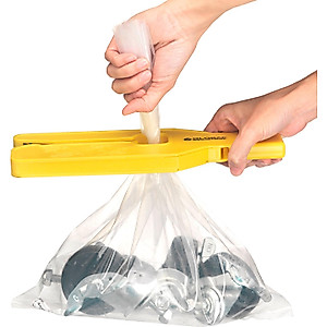 Global Industrial Handheld Bag Sealer w/10 Rolls of Tape