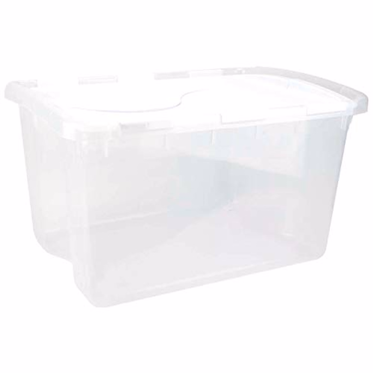 Sterilite 1914 Single 48 Quart Hinged Lid Storage Box Tote Container (18 Pack)