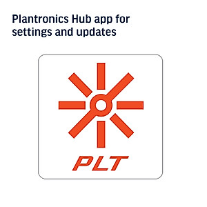 Plantronics - Savi 8220 Office Wireless DECT Headset (Poly) - Dual Ear (Stereo) - Compatible to connect to PC/Mac or to Cell Phone via Bluetooth - Works with Teams (Certified), Zoom