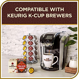 Don Francisco's Vanilla Nut Flavored Medium Roast Coffee Pods - 100 Count - Recyclable Single-Serve Coffee Pods, Compatible with your K-Cup Keurig Coffee Maker (Including 2.0)