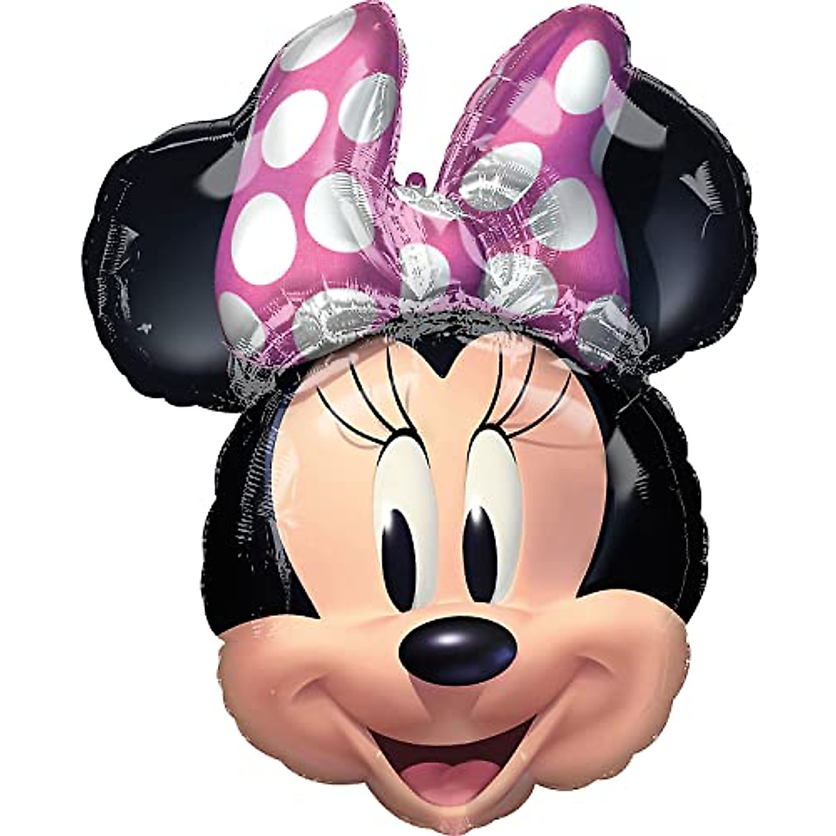Anagram 26" Minnie Mouse Forever Foil Balloon, Multicolor,40979-01
