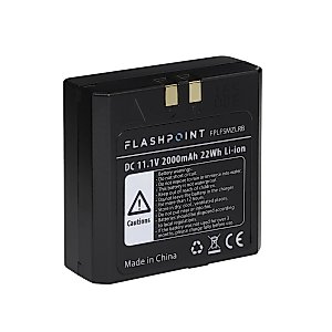 Flashpoint Battery for The Zoom Li-on Flash (VB-18)