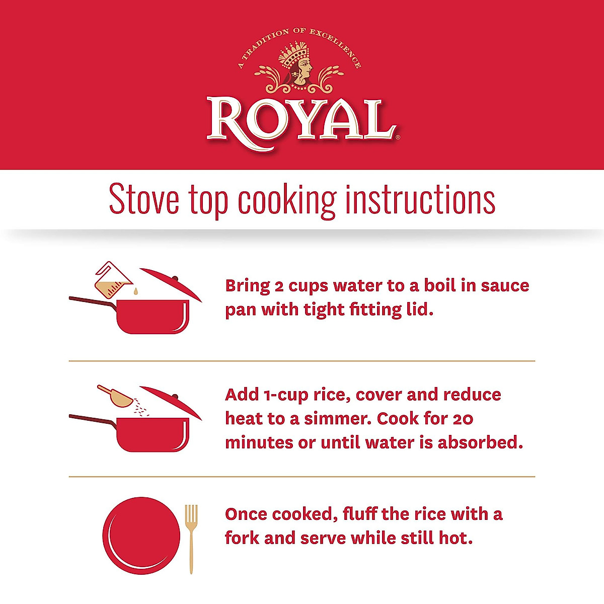 Royal White Basmati Rice, 10lb