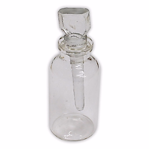 ToolUSA Premium 2 Glass Acid Bottles Set | Acid-Resistant | 10 ml Capacity | Secure Wooden Holding Tray | Professional Gold Testing Equipment