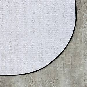 Joy Carpets Breezy Branches Area Rug in Color Multi, 7'8" x 10'9" Oval