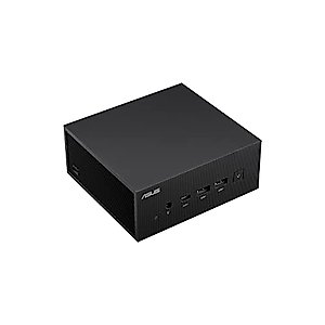 ASUS ExpertCenter PN52 Mini PC Barebone with AMD 8-Core R7-5800H, Quad-4K displays, 7 x USB, up to 64GB DDR4 RAM, Triple Storage Design, WiFi 6E, Bluetooth, USB-C with VESA Mount,Black