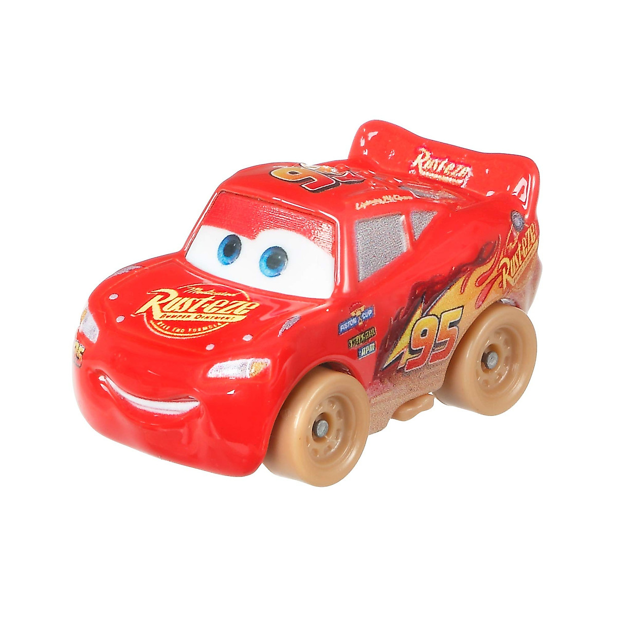 Cars Disney Pixar GBC70 Mini Derby Racers Series 3-Pack, Multicolour, 4,5 x 1 x 1 cm