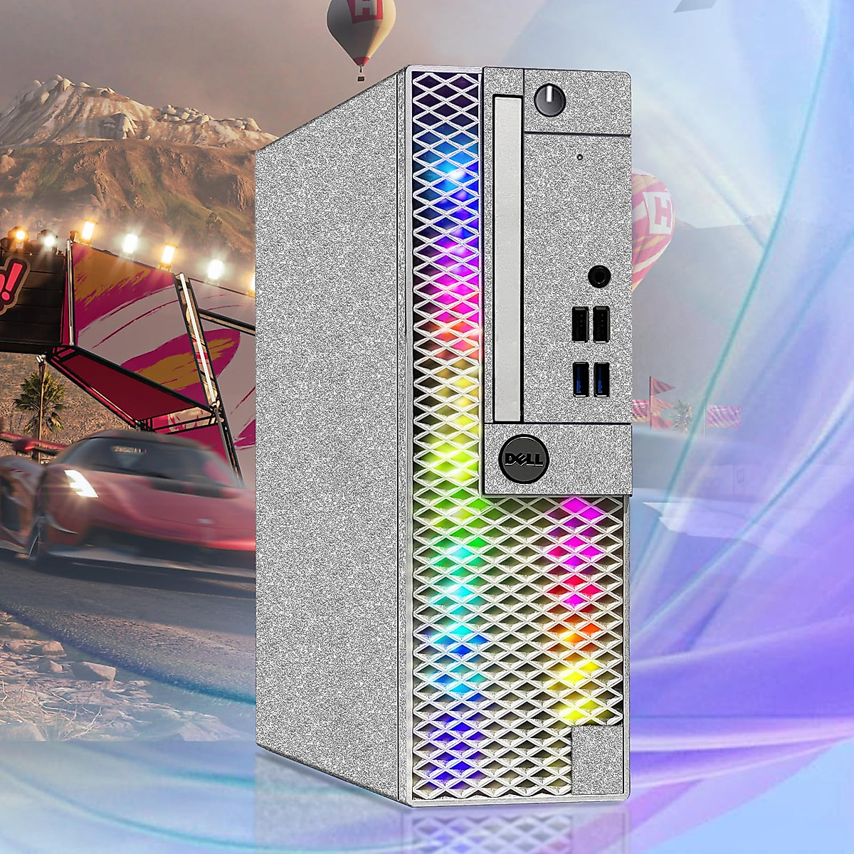 Dell RGB Gaming Desktop Computer, Intel Quad Core I5-6500 up to 3.6GHz, GeForce GT 1030 2G, 32GB DDR4, 1T SSD, RGB Keyboard & Mouse, 600M WiFi & Bluetooth, Win 10 Pro (Renewed)