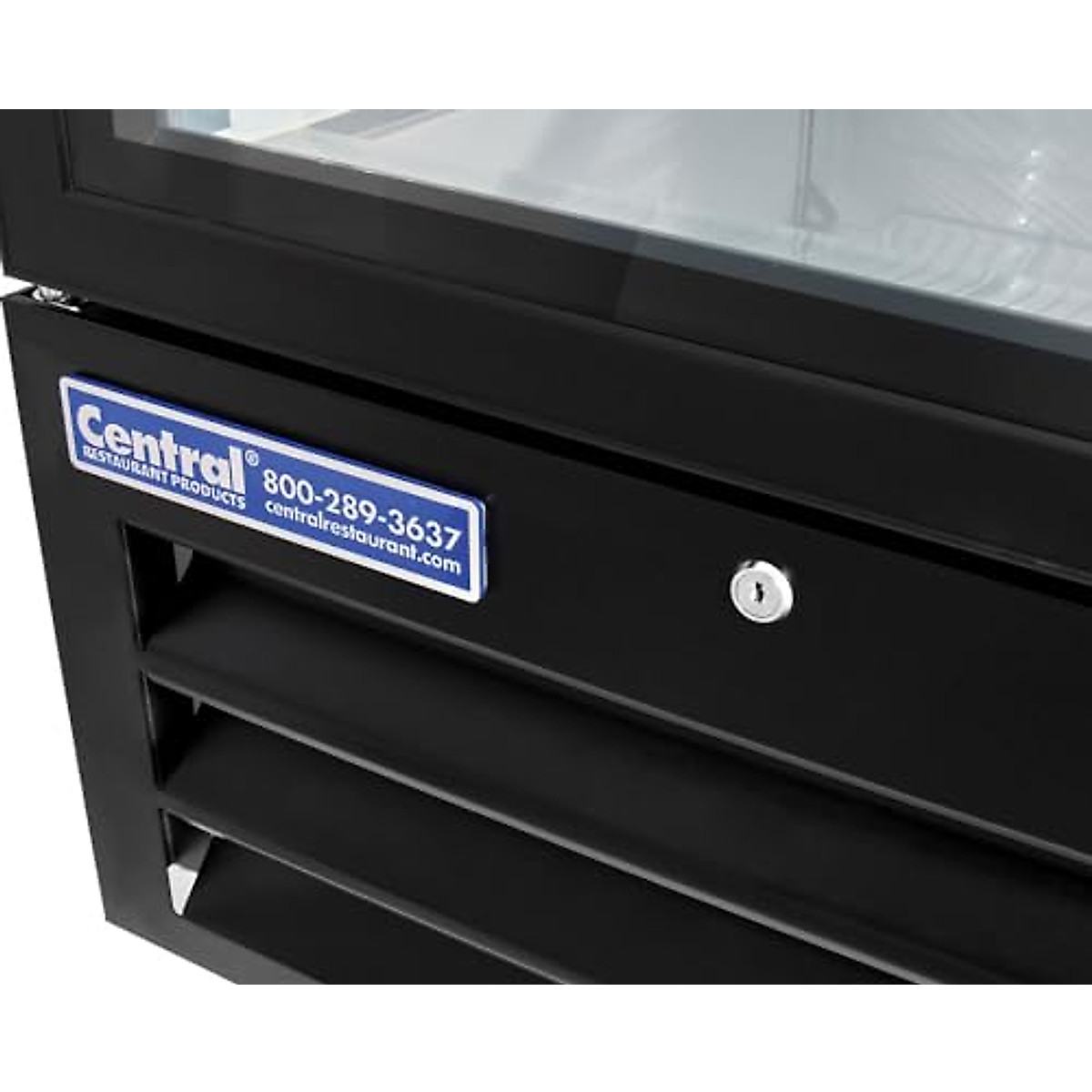 Kratos Refrigeration 69K-718 Commercial Swing Glass Door Merchandiser, 2 Doors, 54" wide, 48cu ft, White Exterior