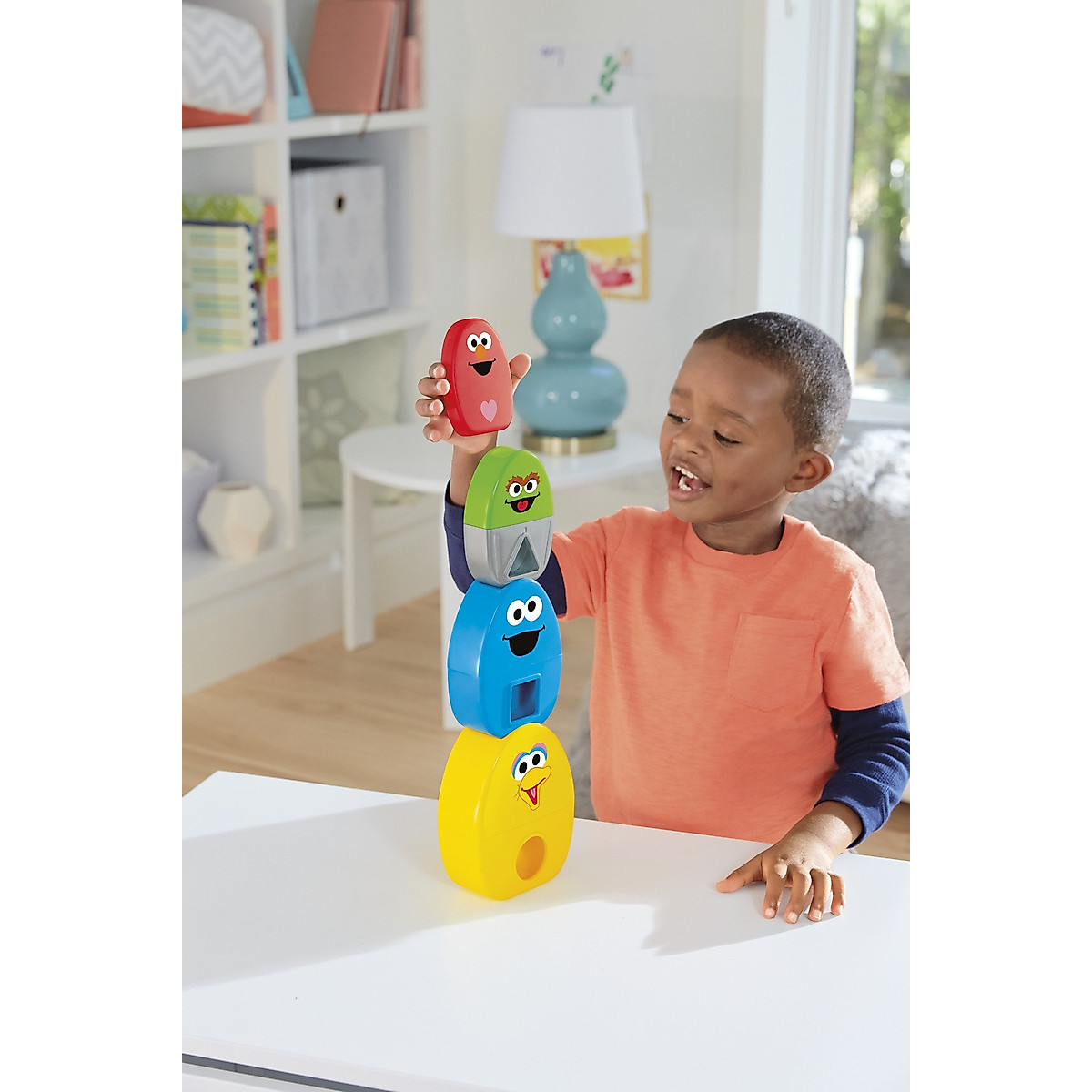 Sesame Street Playskool Friends Elmo’s Stack & Nest Friends for 12 months to 1188 months